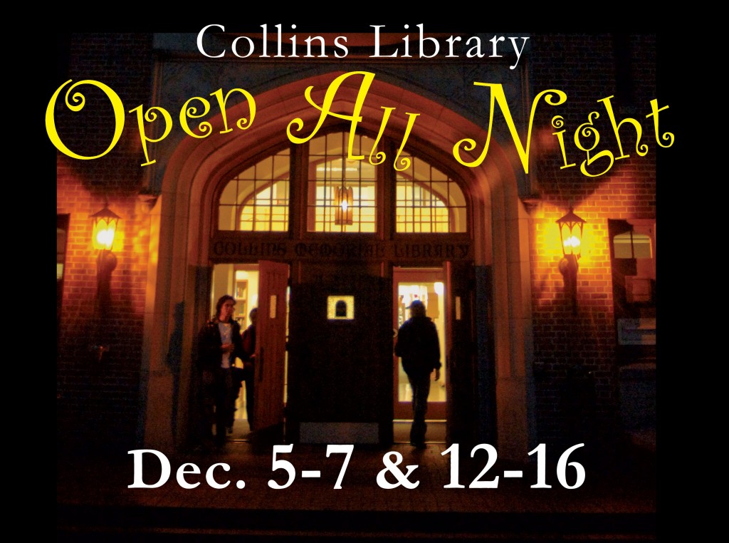 Library open 24 hours - The Trail